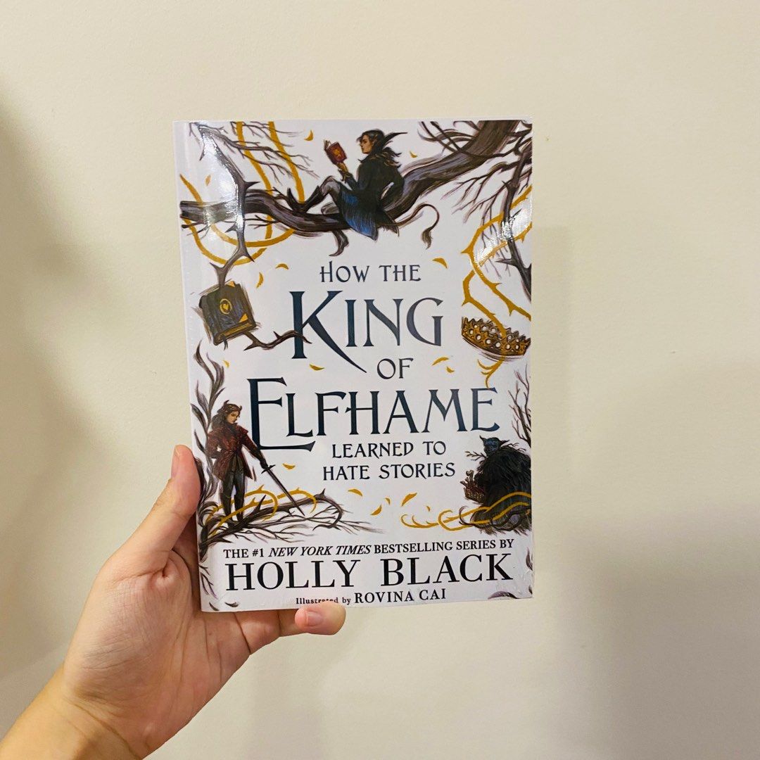 Holly Black four books series - the cruel prince , king of elfhame, queen of nothing, the wicked ...