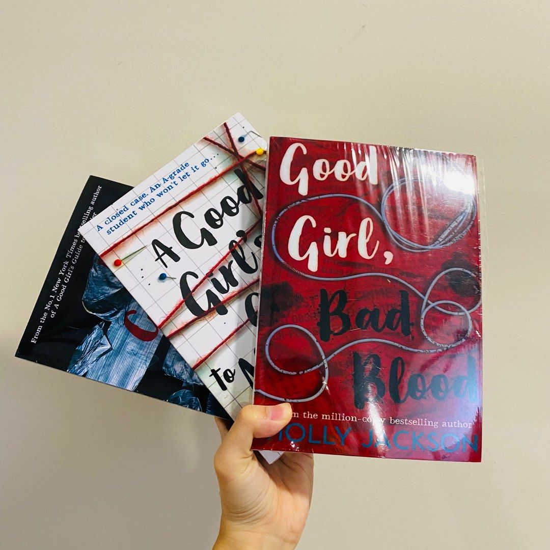 Holly Jackson three books series - a good girls guide to murderer, as ...