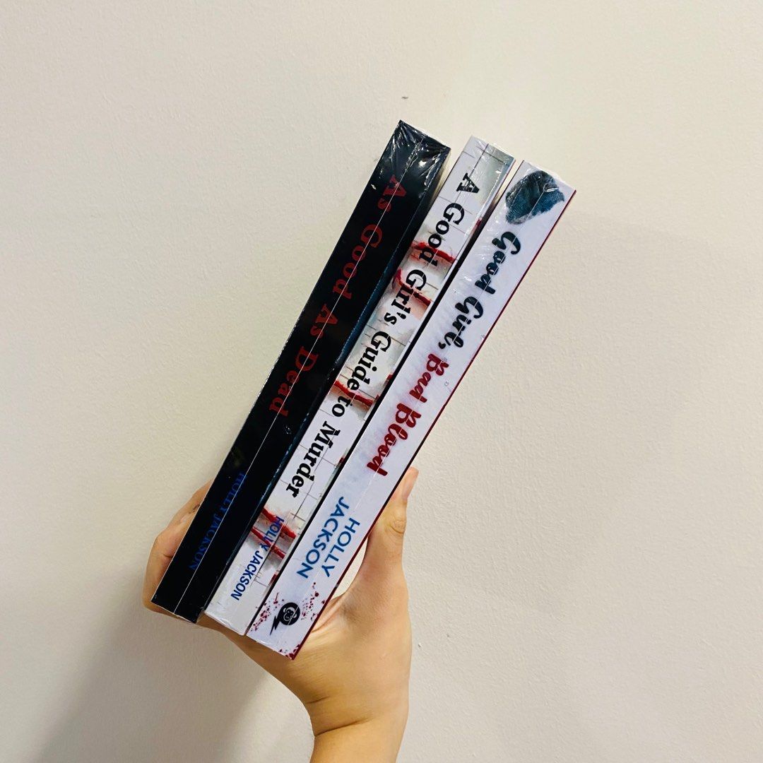 Holly Jackson three books series - a good girls guide to murderer, as ...