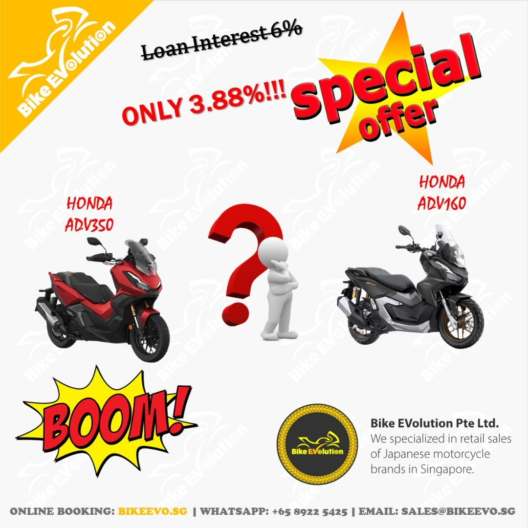 HONDA ADV160 | ADV350 | ADV 350 | LOW INTEREST!, Motorcycles ...