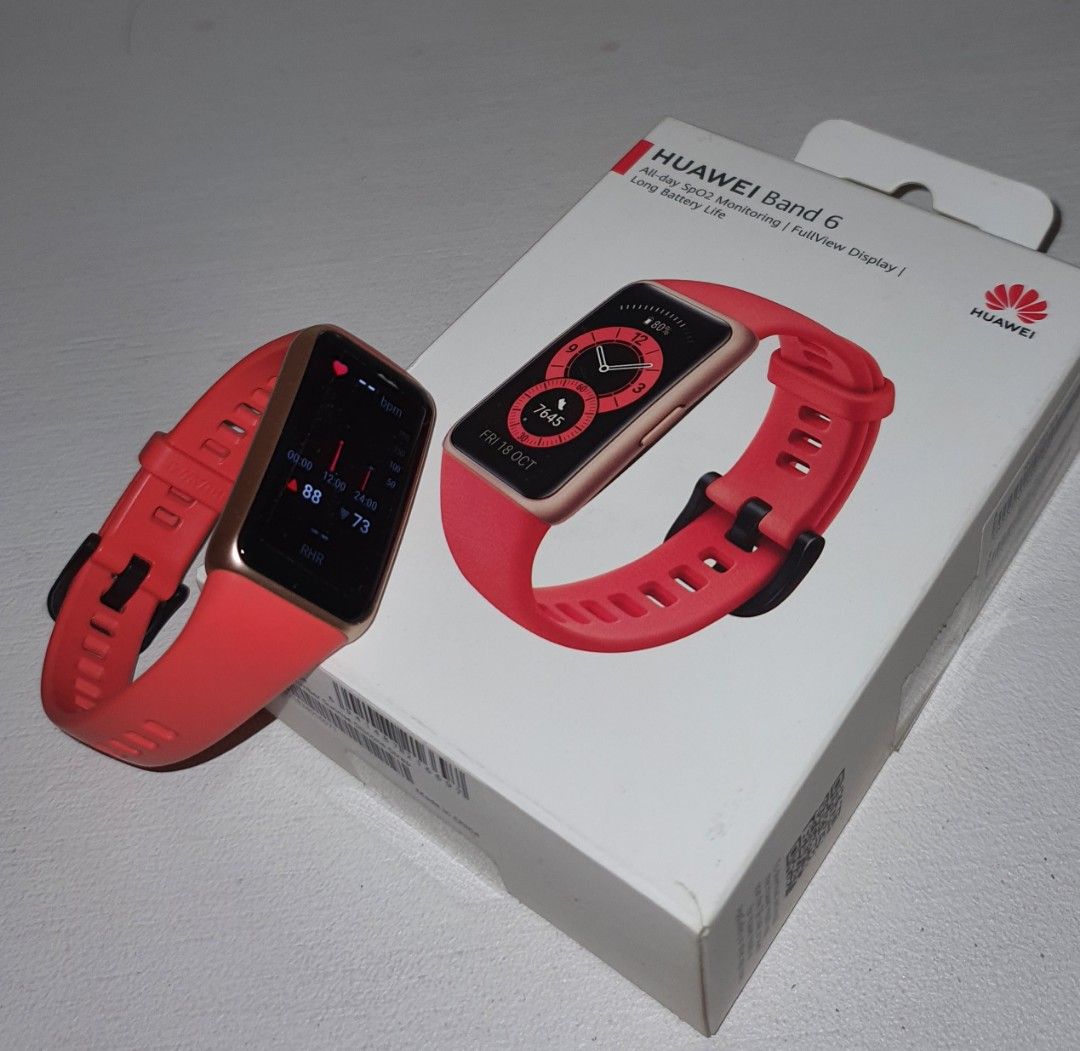 Huawei Band 6 Smart Watch, Mobile Phones & Gadgets, Wearables & Smart ...