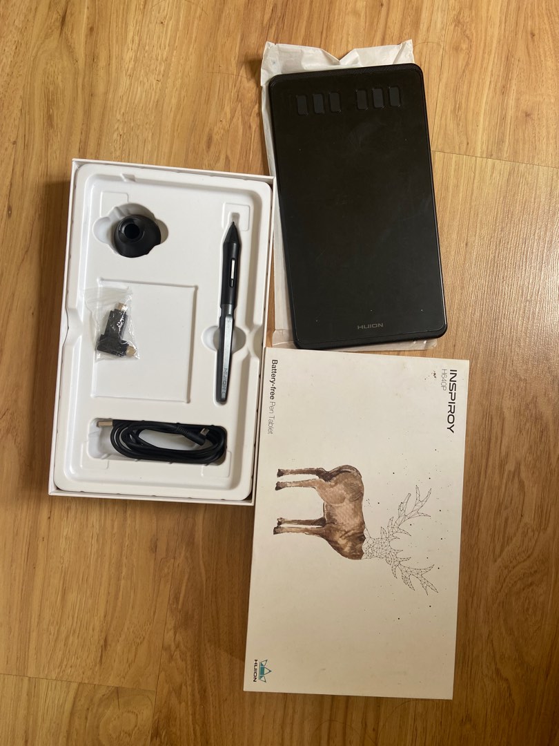 HUION INSPIROY H640P Pen Tablet on Carousell