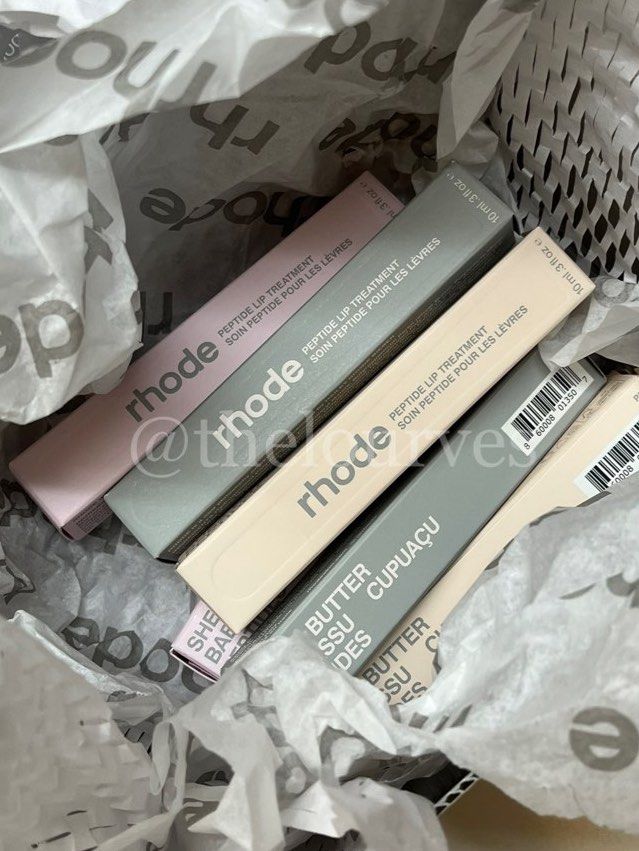 *instock rhode peptide lip treatment watermelon slice salted caramel ...