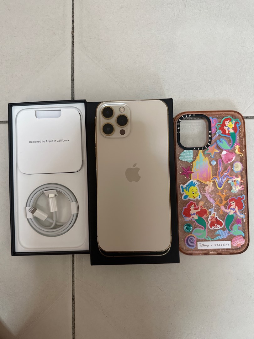 iPhone 12 Pro Max 256GB GOLD, Mobile Phones & Gadgets, Mobile Phones ...