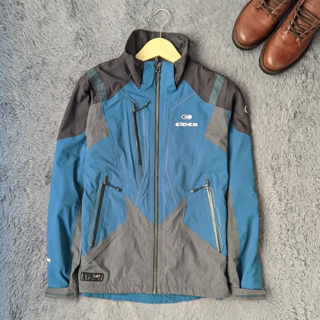 JAKET OUTDOOR EIDER XENIUM, Fesyen Pria, Pakaian , Baju Luaran di Carousell