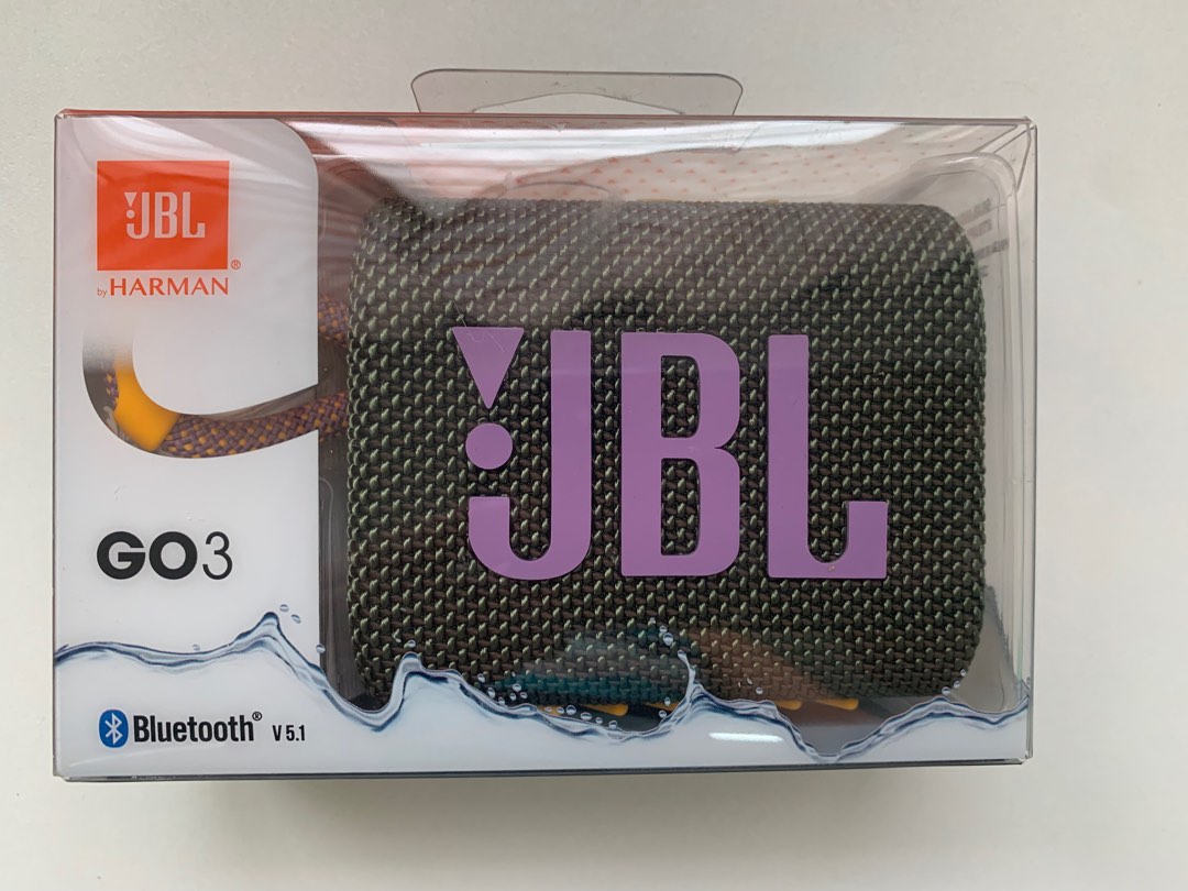 JBL GO 3 Portable Waterproof Speaker #KEMASRAYA, Audio, Soundbars ...