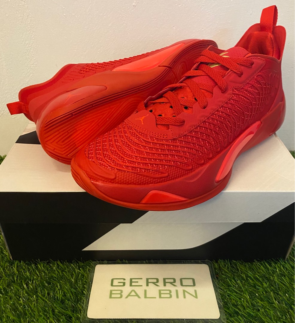 JORDAN BRAND x LUKA 1 UNIVERSITY RED 8.5US, Men's Fashion, Footwear ...