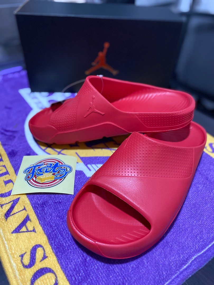 Jordan Post Slide ( rubber ) sz: 8 9 10 11 onhand, Men's Fashion ...