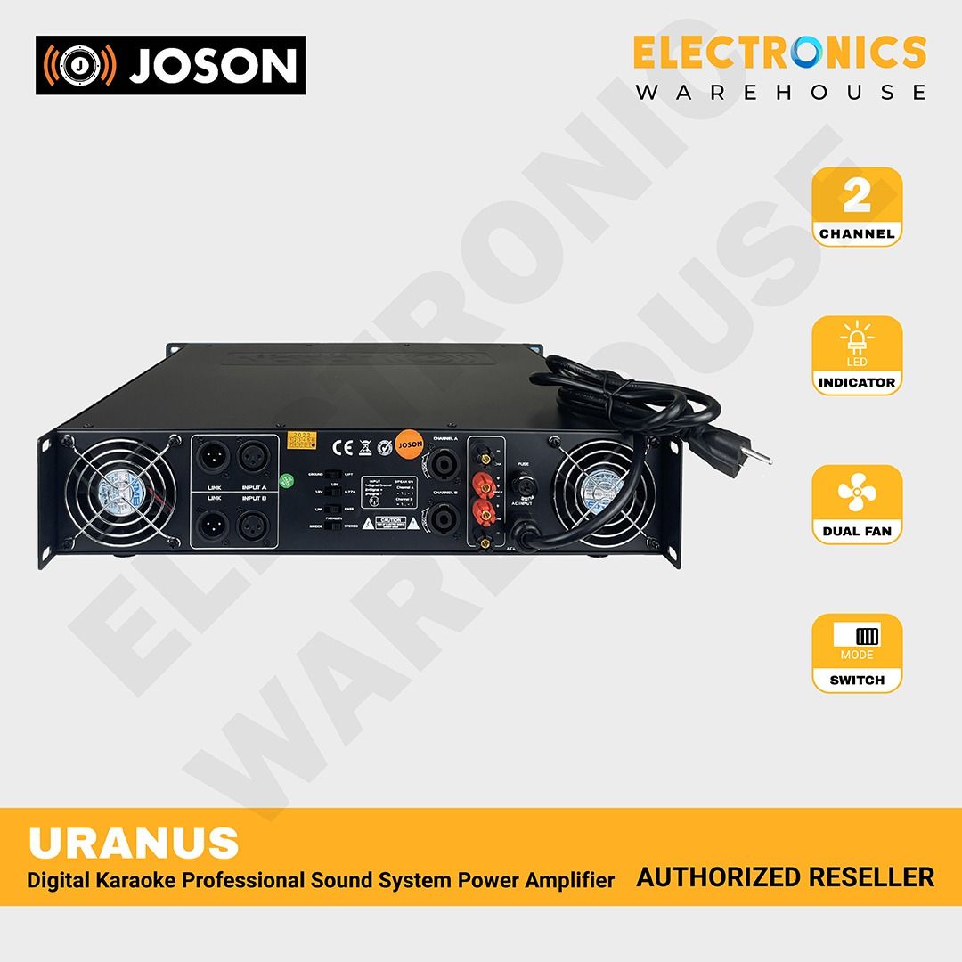 Joson URANUS Digital Karaoke Professional Sound System Power Amplifier ...