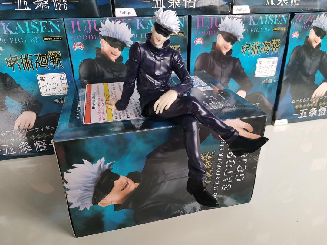 Jujutsu kaisen:Satoru Gojo action figures by furyu 26pcs, Hobbies ...