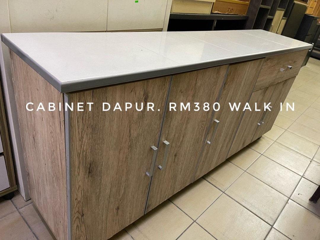 Kabinet Dapur, Furniture & Home Living, Furniture, Shelves, Cabinets ...