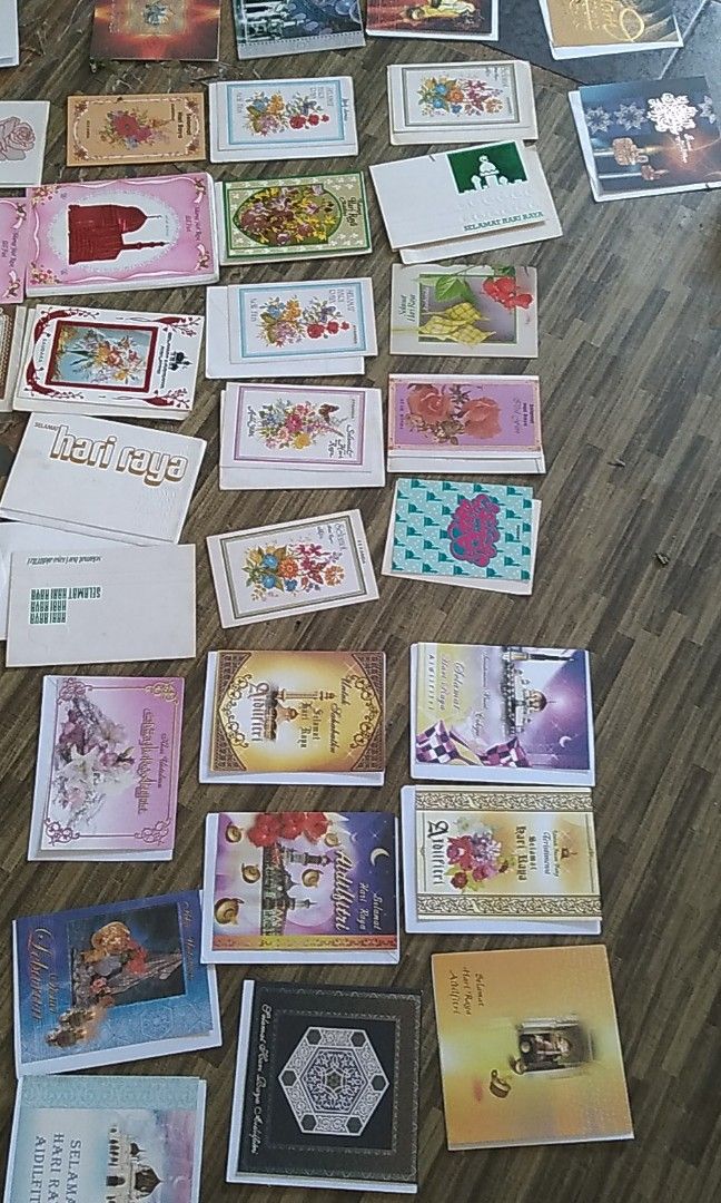 Kad raya vintage, Hobbies & Toys, Collectibles & Memorabilia, Vintage ...