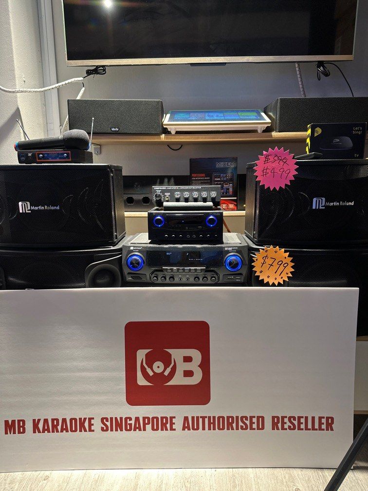 - 3 months installment-Karaoke Martin Roland amplifier speaker Martin ...
