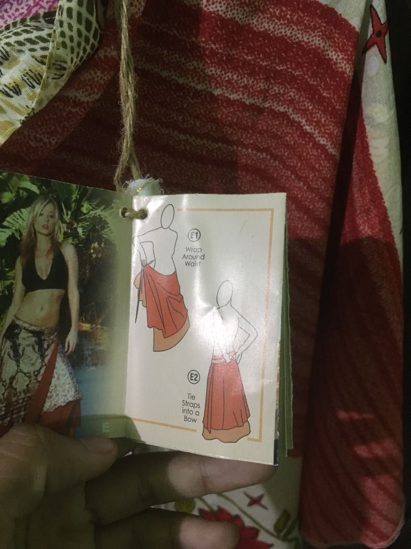 Brandnew Kariza Wrap Around Skirt (1000 ways to wear) on Carousell