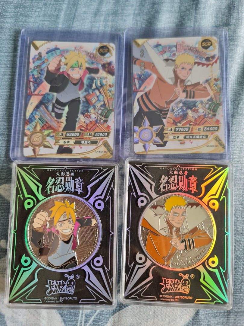 Kayou Naruto youth scroll 2 SCR & 2 Coin, Hobbies & Toys, Toys & Games ...