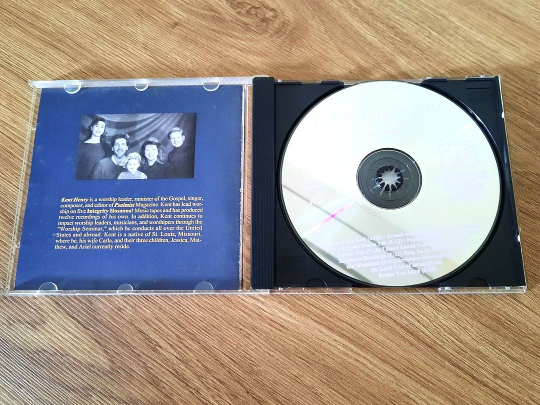 Kent Henry : I Have Loved You (Jeremiah 31:3) CD, Hobbies & Toys, Music ...