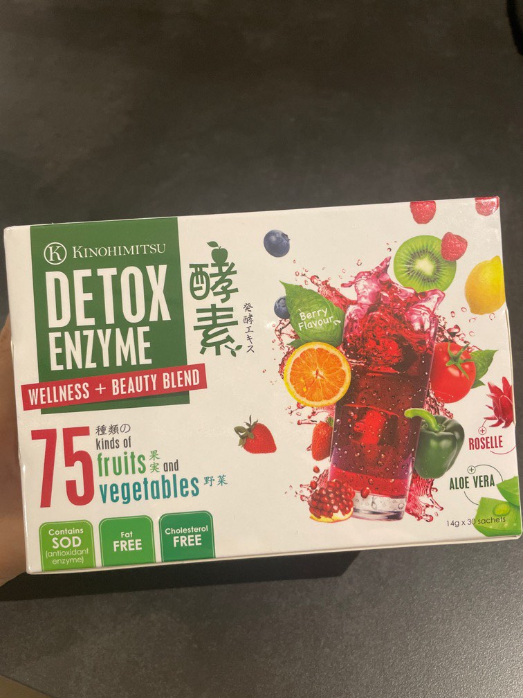 Kinohimitsu Detox Enzyme, Health & Nutrition, Health Supplements ...