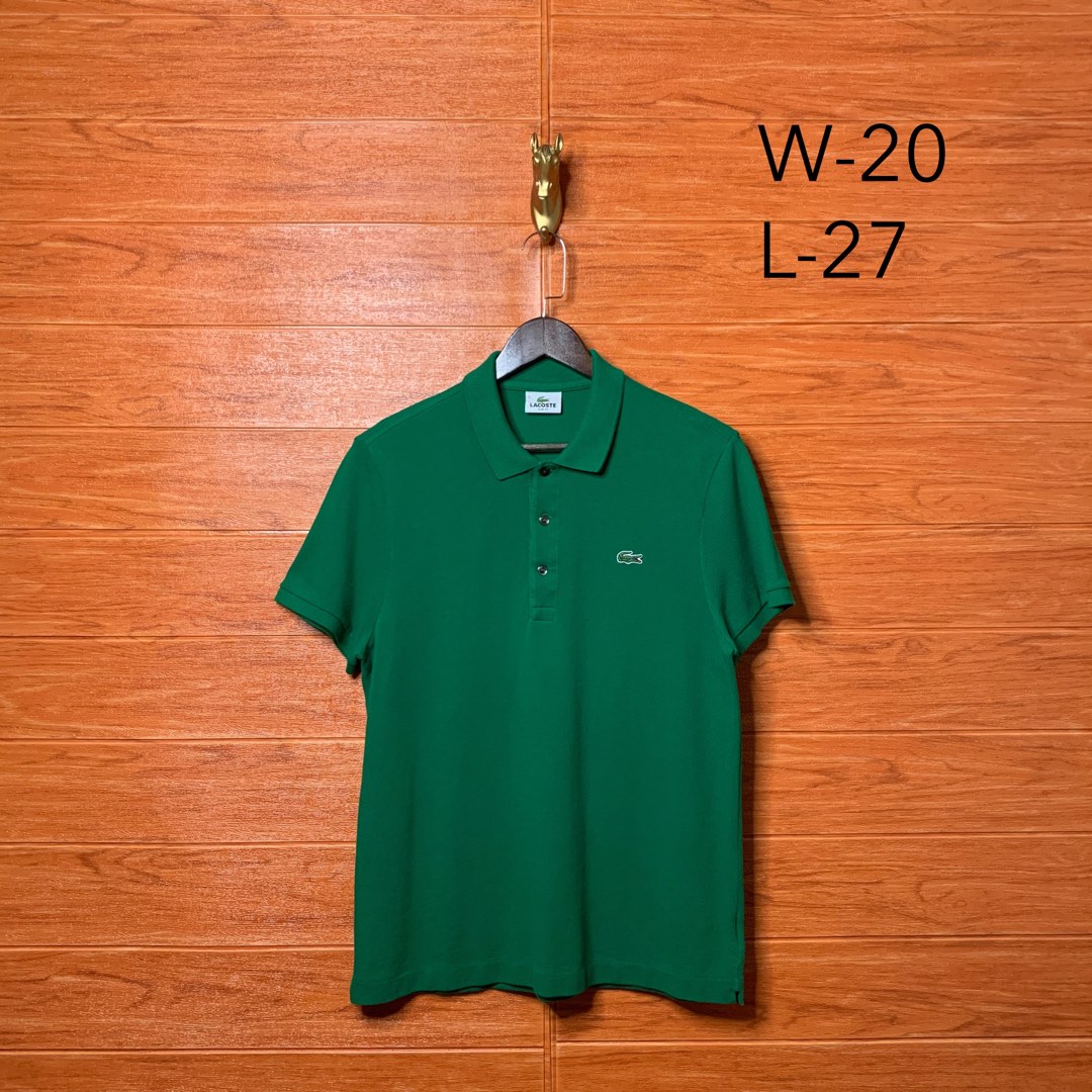 Lacoste Polo shirt, Men's Fashion, Tops & Sets, Tshirts & Polo Shirts on Carousell