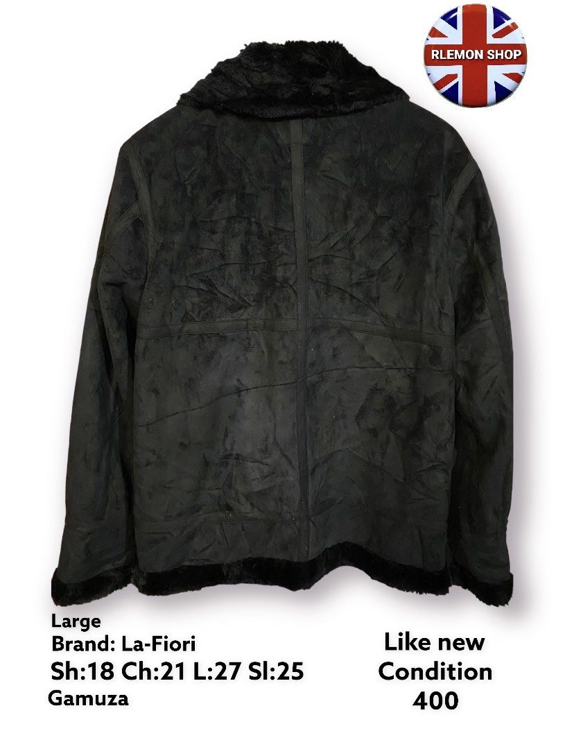 La-Fiori Winter Gamuza Jacket, Men's Fashion, Coats, Jackets and ...