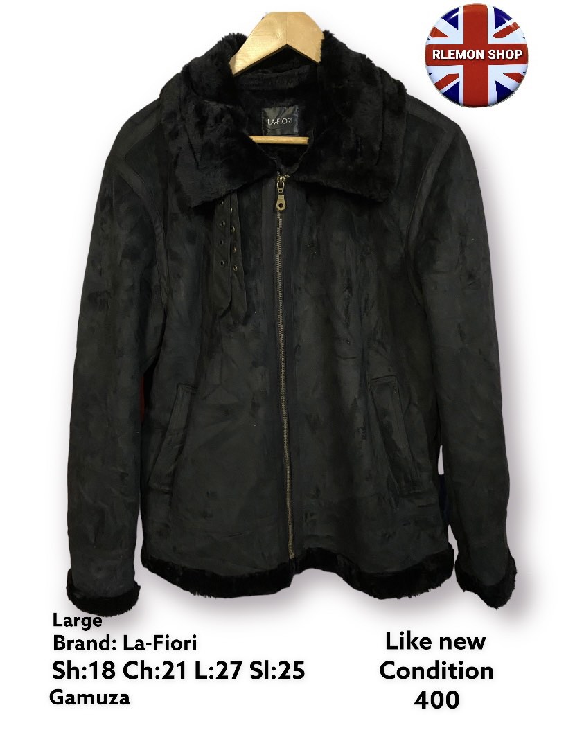 La-Fiori Winter Gamuza Jacket, Men's Fashion, Coats, Jackets and ...