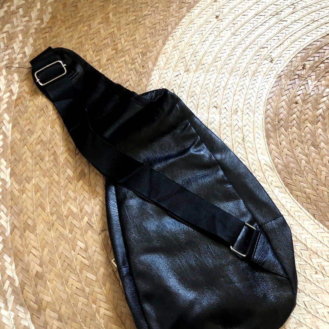 Leather Bodybag, Men's Fashion, Bags, Belt bags, Clutches and Pouches ...