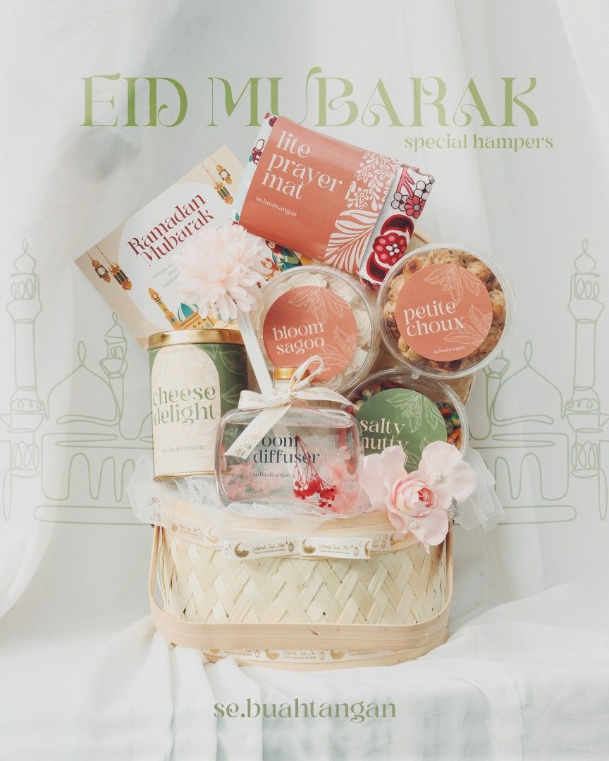 Lebaran hampers parcel idul fitri, Desain & Kerajinan Tangan, Karya ...