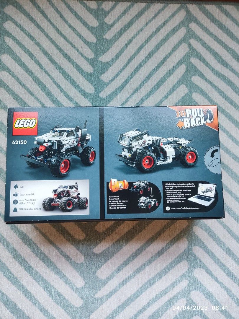 Lego 42150 Technic Monster Jam Monster Mutt Dalmation, Hobbies & Toys ...