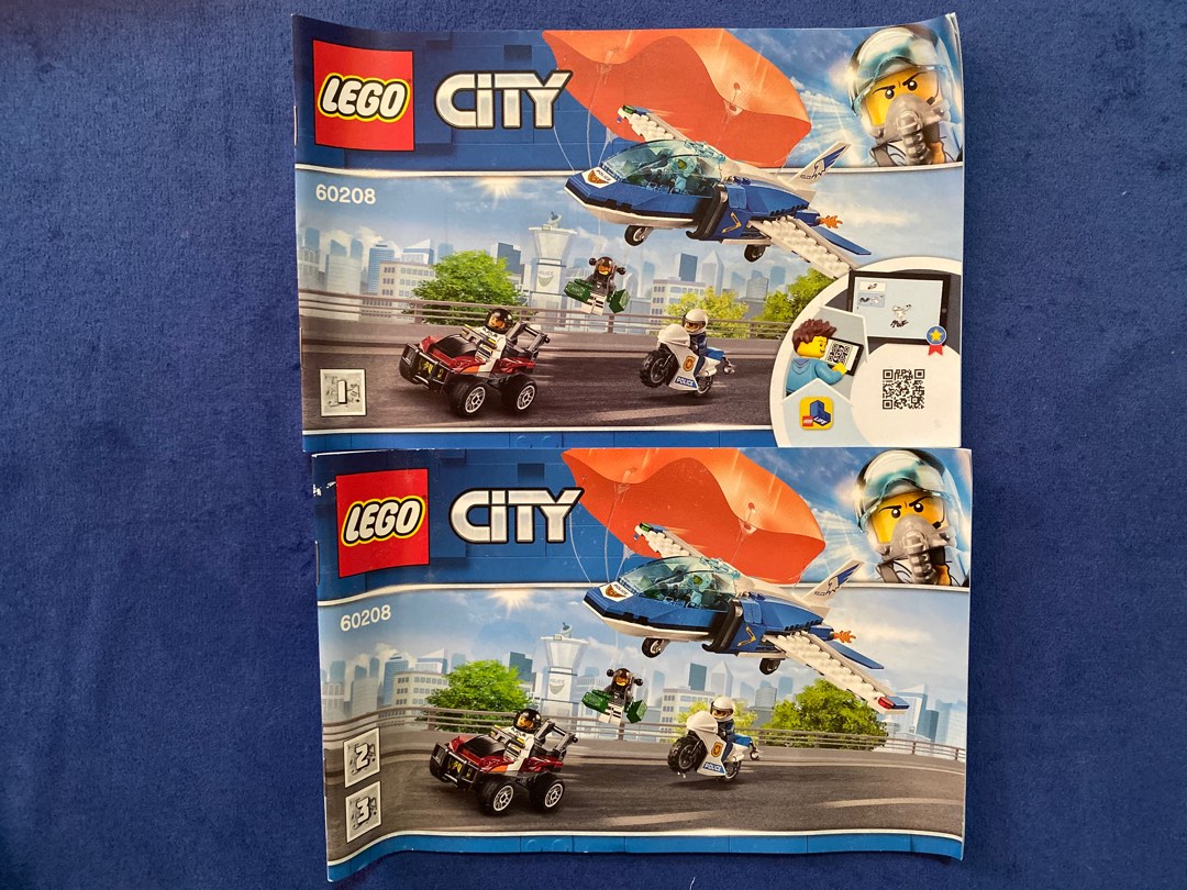Lego 60208 City Sky Police Parachute Arrest, Hobbies & Toys, Toys ...