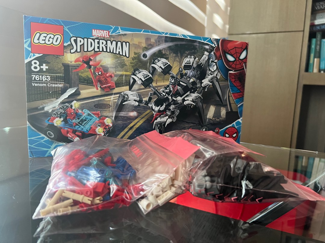 LEGO Marvel Spider-man Venom Crawler 76163 Set (Repackaged), Hobbies ...