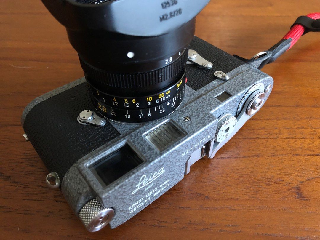 Leica m2 hammertone repaint, Photography, Cameras on Carousell