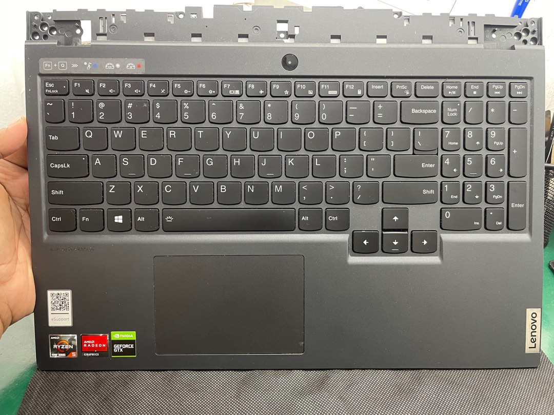 Lenovo Legion 5 Uppercase with keyboard, Computers & Tech, Laptops ...