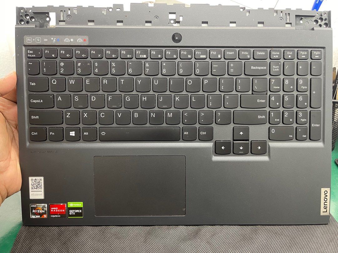 Lenovo Legion 5 Uppercase with keyboard, Computers & Tech, Laptops ...