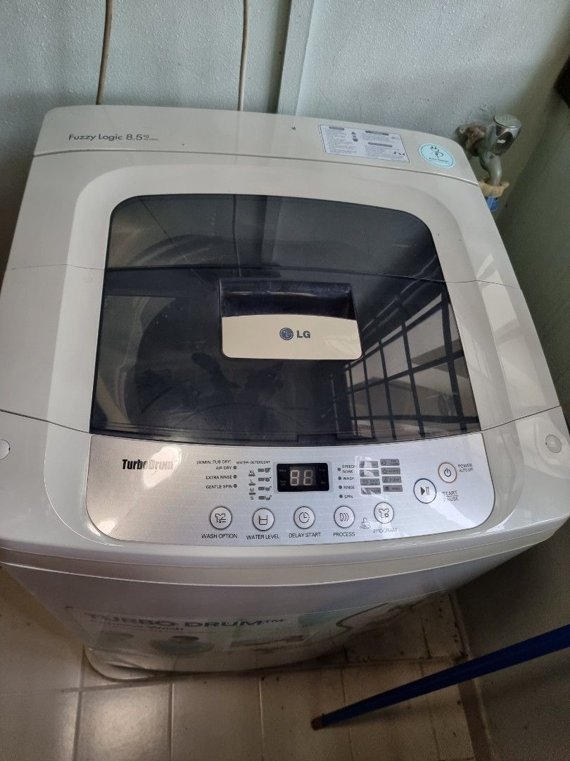 LG 8.5kg topload washing machine, TV & Home Appliances, Washing ...