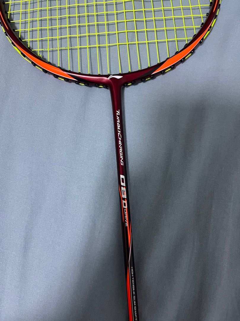 Lining Turbocharging 08 Drive, Sports Equipment, Sports & Games, Racket ...