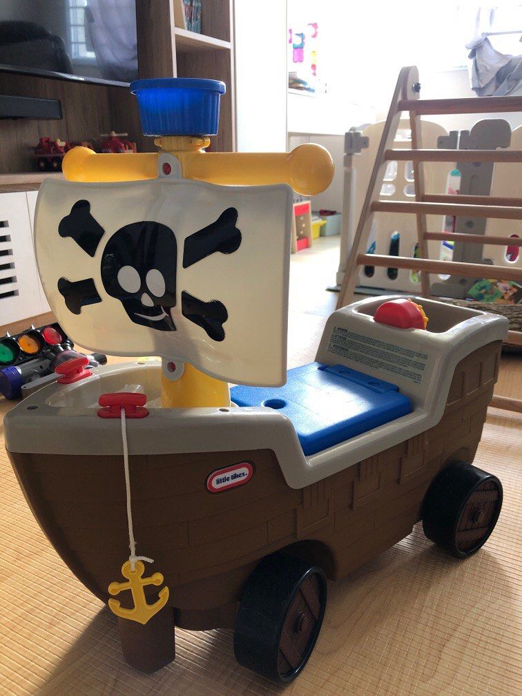 Little tikes Pirate Push car, Babies & Kids, Infant Playtime on Carousell