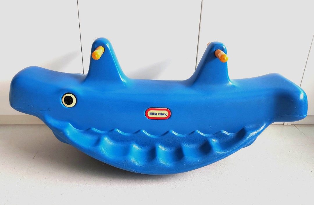 Little Tikes Rocking Whale Teeter Totter See-Saw, Babies & Kids, Infant ...