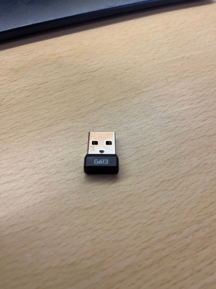 Logitech G613 receiver usb, 電腦＆科技, 電腦周邊及配件, 電腦鍵盤及相關產品 - Carousell