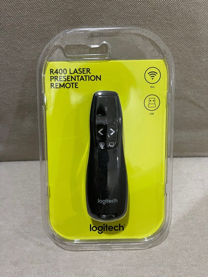 Logitech Laser Presentation Remote R400, Mobile Phones & Gadgets, Other ...