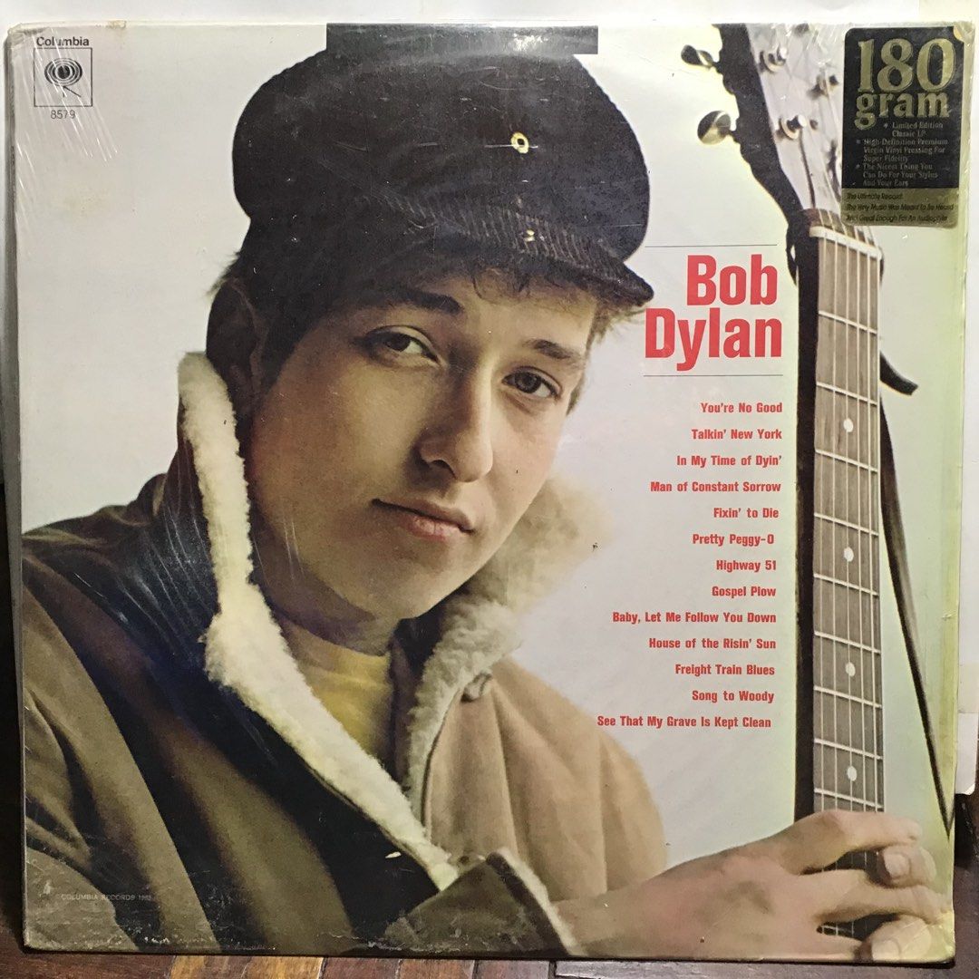 LP Bob Dylan - Self Titled OOP 180g AuDIOPHILE CINYL RECORD NOS Anubis ...