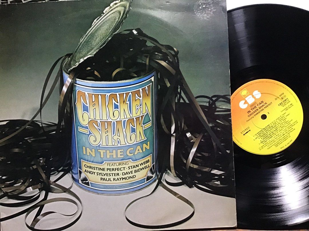 LP Chicken Shack - In the Can OOP VINYL RECORD Anubis Piring Hitam ...