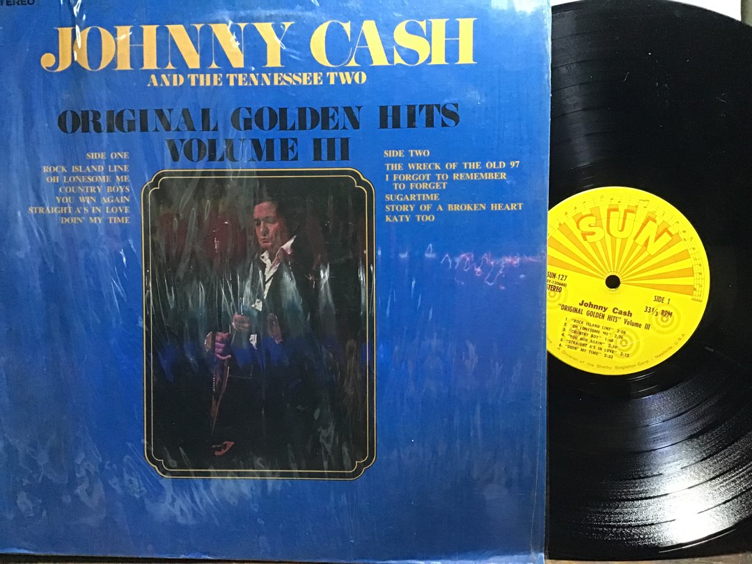 LP Johnny Cash - Golden Hits vol 2 OOP USA CINYL RECORD Anubis Piring Hitam Oldies, Hobbies ...