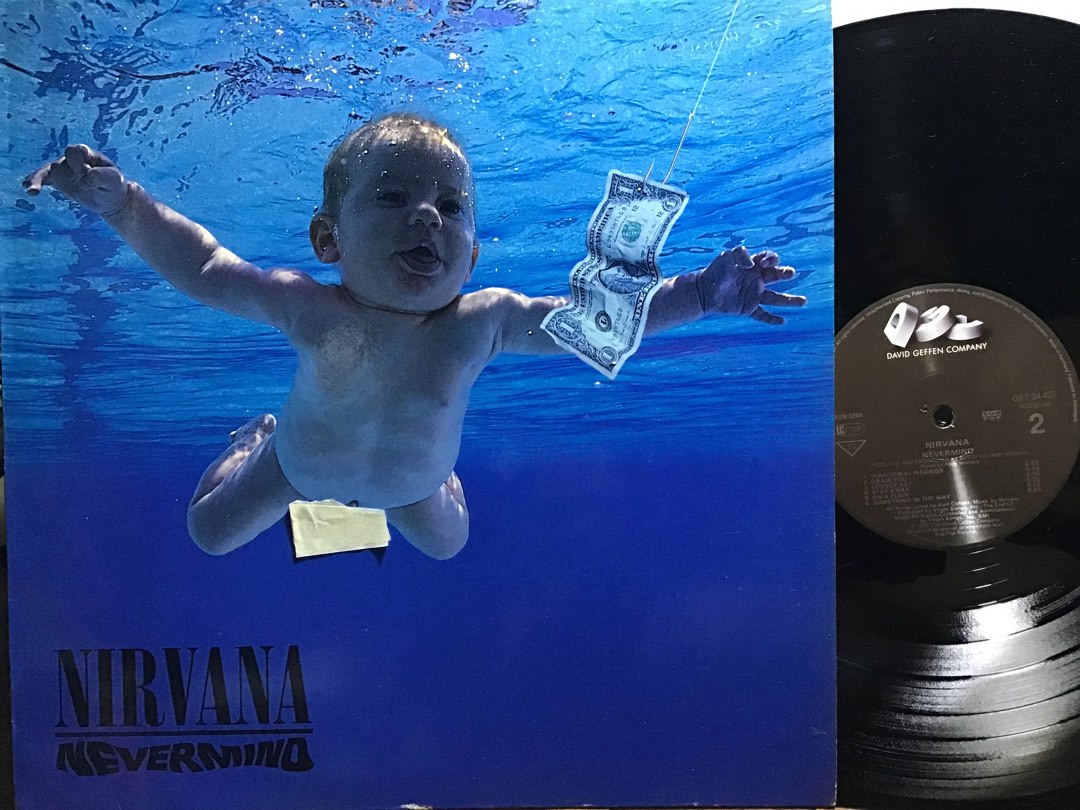 LP Nirvana - Nevermind OOP 1991 VINYL RECORD Anubis Piring Hitam 90s Grunge Rock, Hobbies & Toys ...