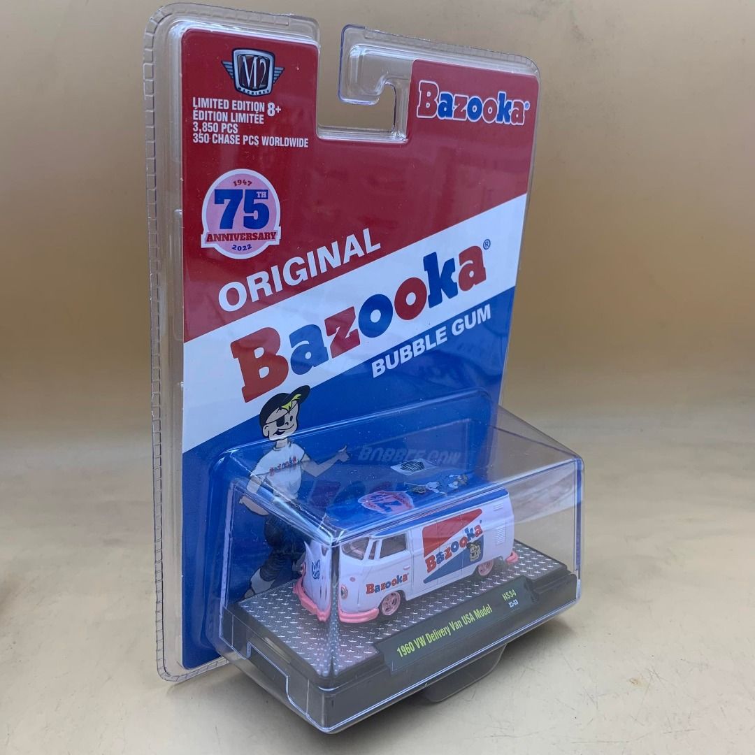 M2 Machines 1/64 Scale 1960 VW Bazooka Van (Chase), Hobbies & Toys ...