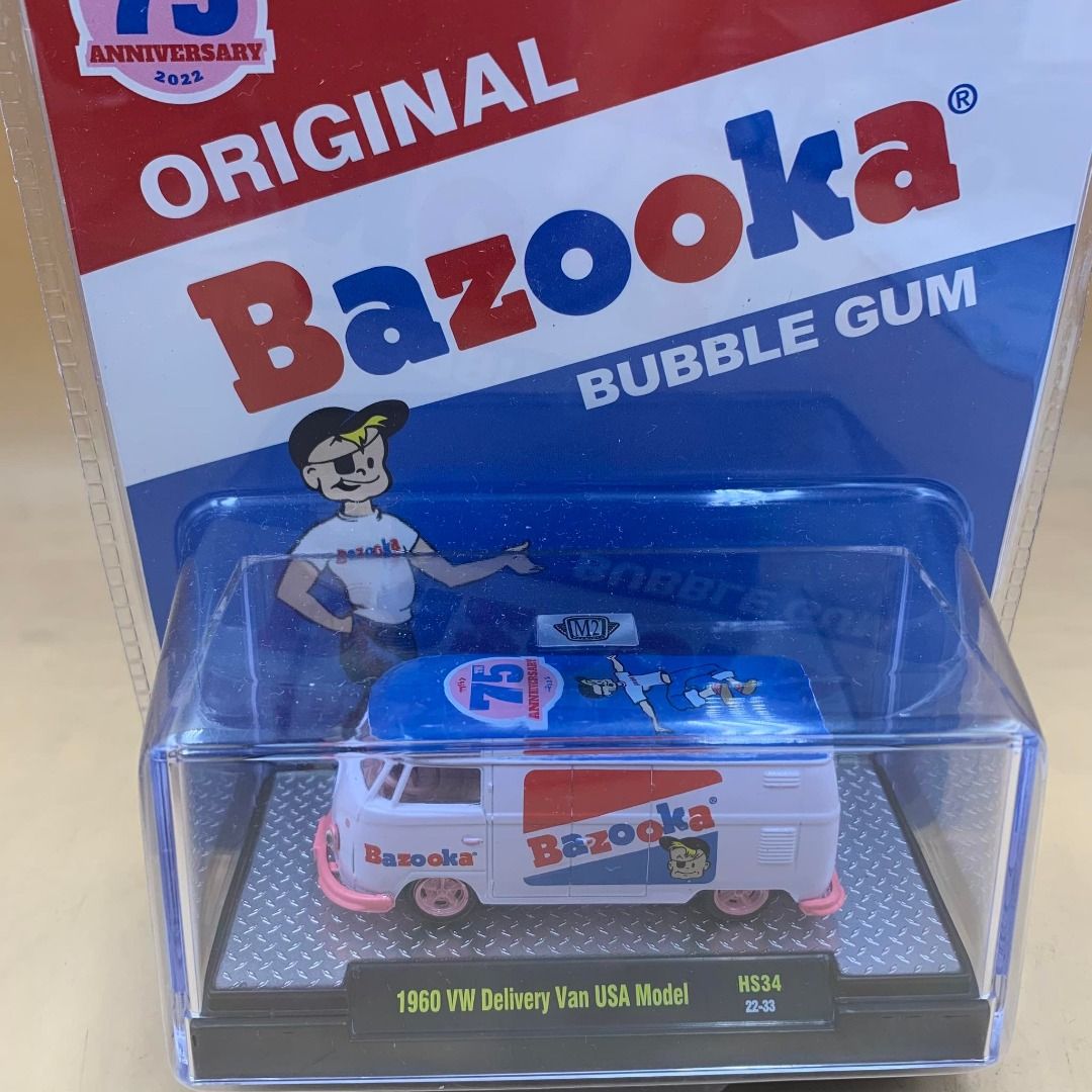 M2 Machines 1/64 Scale 1960 VW Bazooka Van (Chase), Hobbies & Toys ...