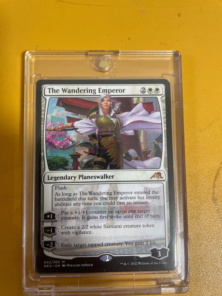 Magic the gathering : wandering emperor, Hobbies & Toys, Toys & Games ...