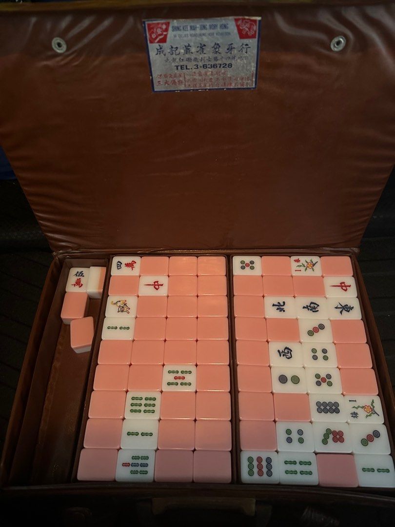 Mahjong set to go, Hobbies & Toys, Toys & Games on Carousell