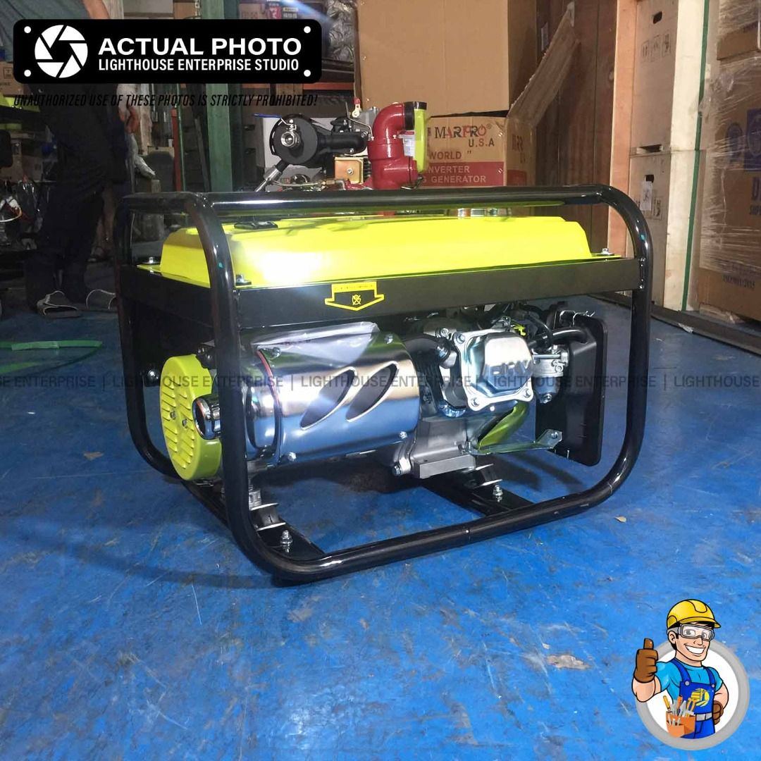 MARPRO USA 3500W / 3.5KVA GASOLINE GENERATOR SET WITH AVR INSTALLED ...