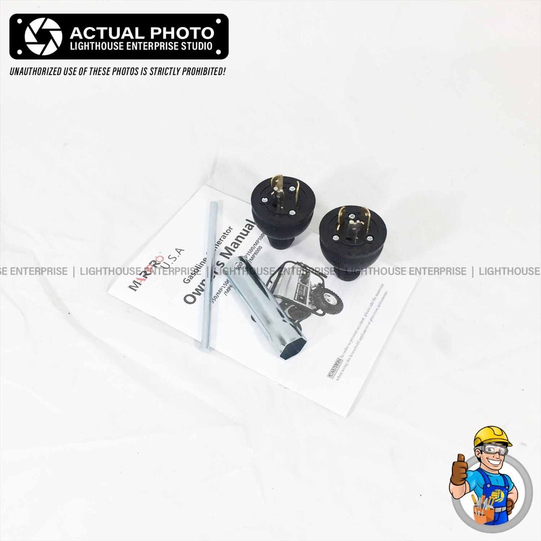 MARPRO USA 3500W / 3.5KVA GASOLINE GENERATOR SET WITH AVR INSTALLED ...