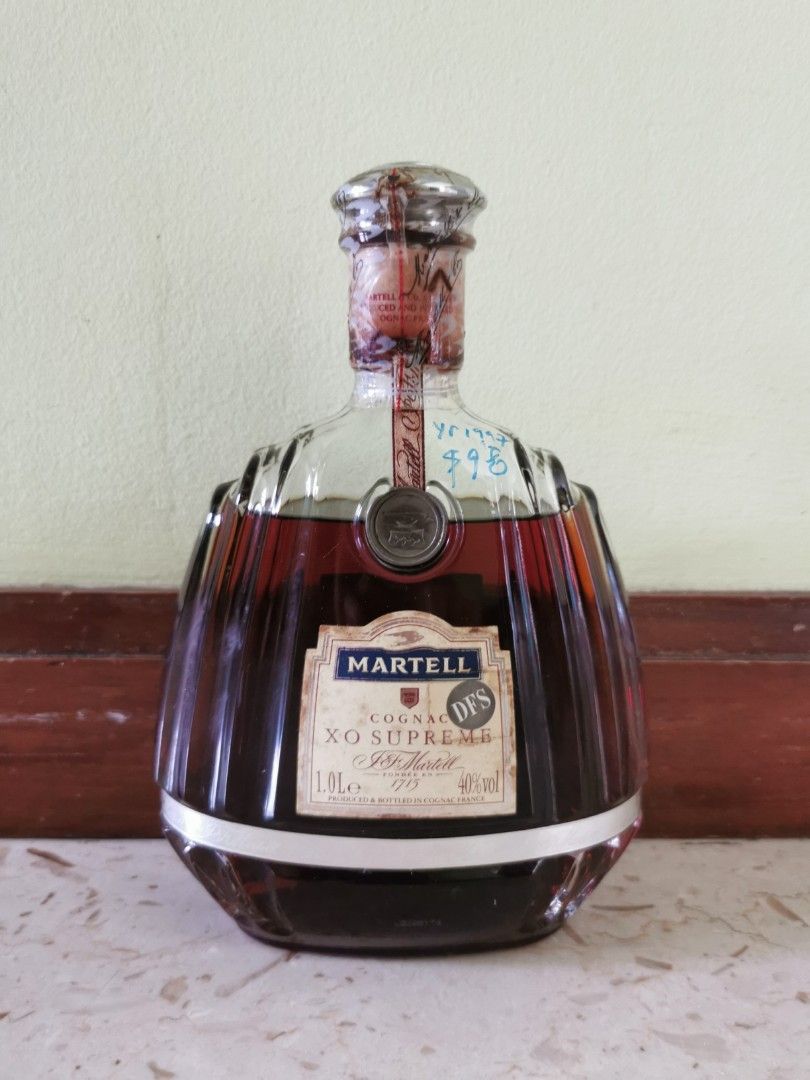 Martell XO Supreme Cognac 1L, Food & Drinks, Alcoholic Beverages on Carousell