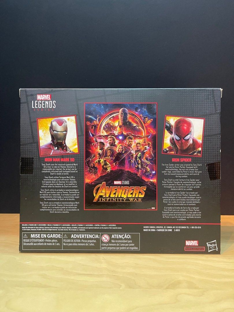 Marvel Legends MCU Studio 10-year Anniversary Exclusive Boxset - Iron ...